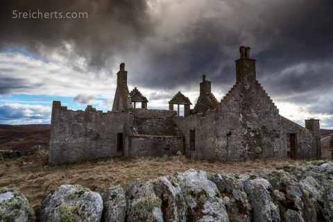 Most haunted house - the Windhouse, Shetland - die Geister kommen ...