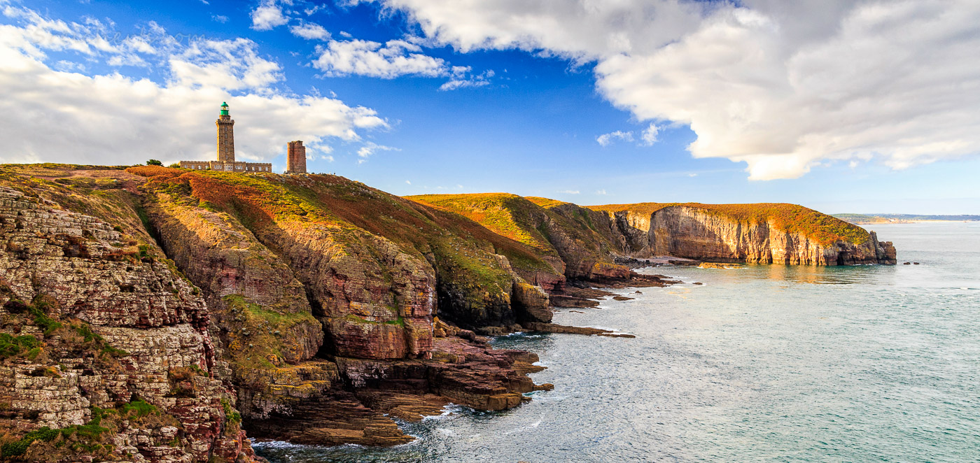 Phare du Cap Frehel, Bretagne, Frankreich