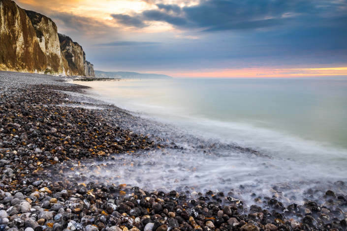 Viel Kies und Sand - ein toller Strand in Dieppe, Normandie - 5reicherts